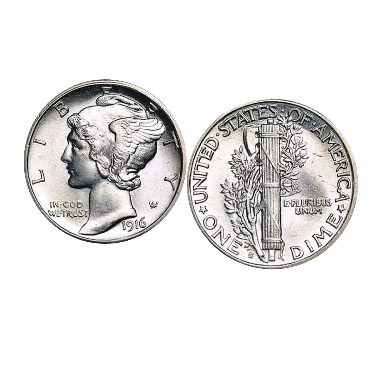 American Coin Treasures Silver Mercury Dime Coin Cuff Links | United States Coins | Men's | Genuine Silver