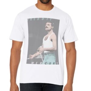 Freddie Mercury Official Blue Jeans Live Icon T-Shirt