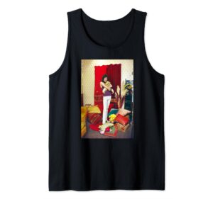 freddie mercury official vintage pillow photo tank top