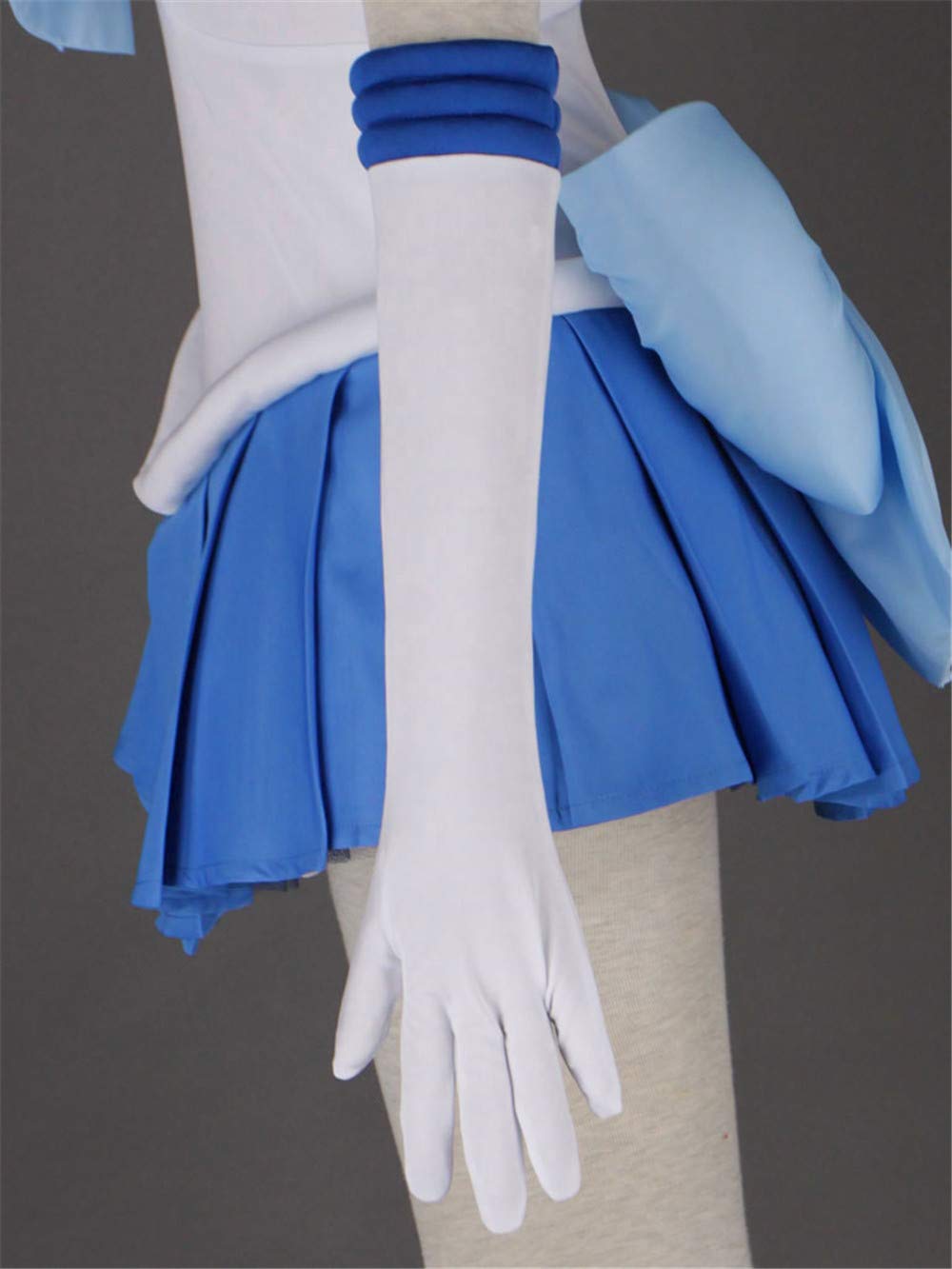 US size Women's Sailor Mercury Cosplay Costumes Mercury skirt suit (Female M)