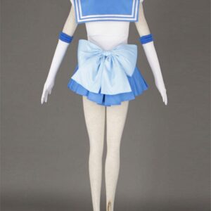 US size Women's Sailor Mercury Cosplay Costumes Mercury skirt suit (Female M)