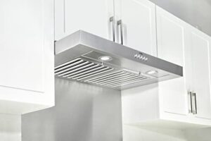 kobe range hoods rax2130sqb-2 under cabinet range hood, 30-inch, stainless steel