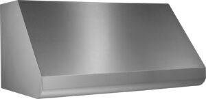 broan-nutone e6448ss 48-inch under-cabinet internal range hood with 4-speed exhaust fan and light, 650 max blower cfm, stainless steel