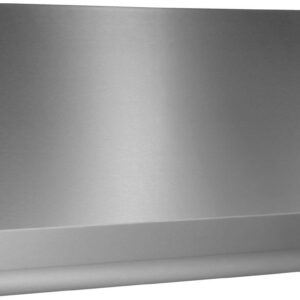 Broan-NuTone E6448SS 48-inch Under-Cabinet Internal Range Hood with 4-Speed Exhaust Fan and Light, 650 Max Blower CFM, Stainless Steel