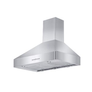 ZLINE 36" Convertible Vent Wall Mount Range Hood in Stainless Steel (KF2-36)