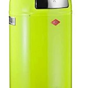 WESCO 177731 Bin with Pedal 40 l, Lime Green