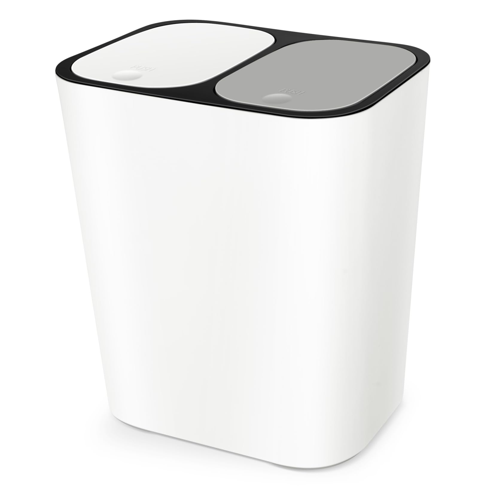 Yardwe Trash Can with Lid Container with Lid Bin with Lid White Bins Trashcan with Lid White Garbage Can White Trash Can Garbage Can with Lid Home Wastebasket Dust Bin Small Pedal Plastic