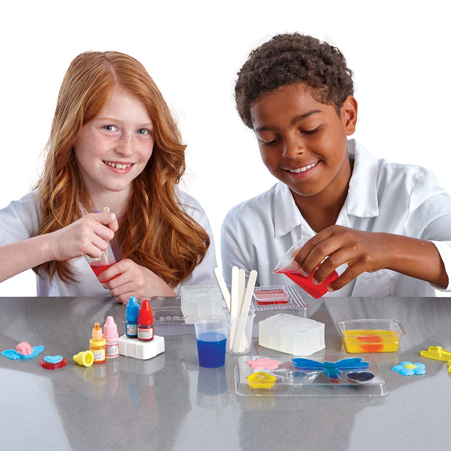 MindWare Science Academy Soap Lab - 20 piece soap making chemistry kit for boys & girls