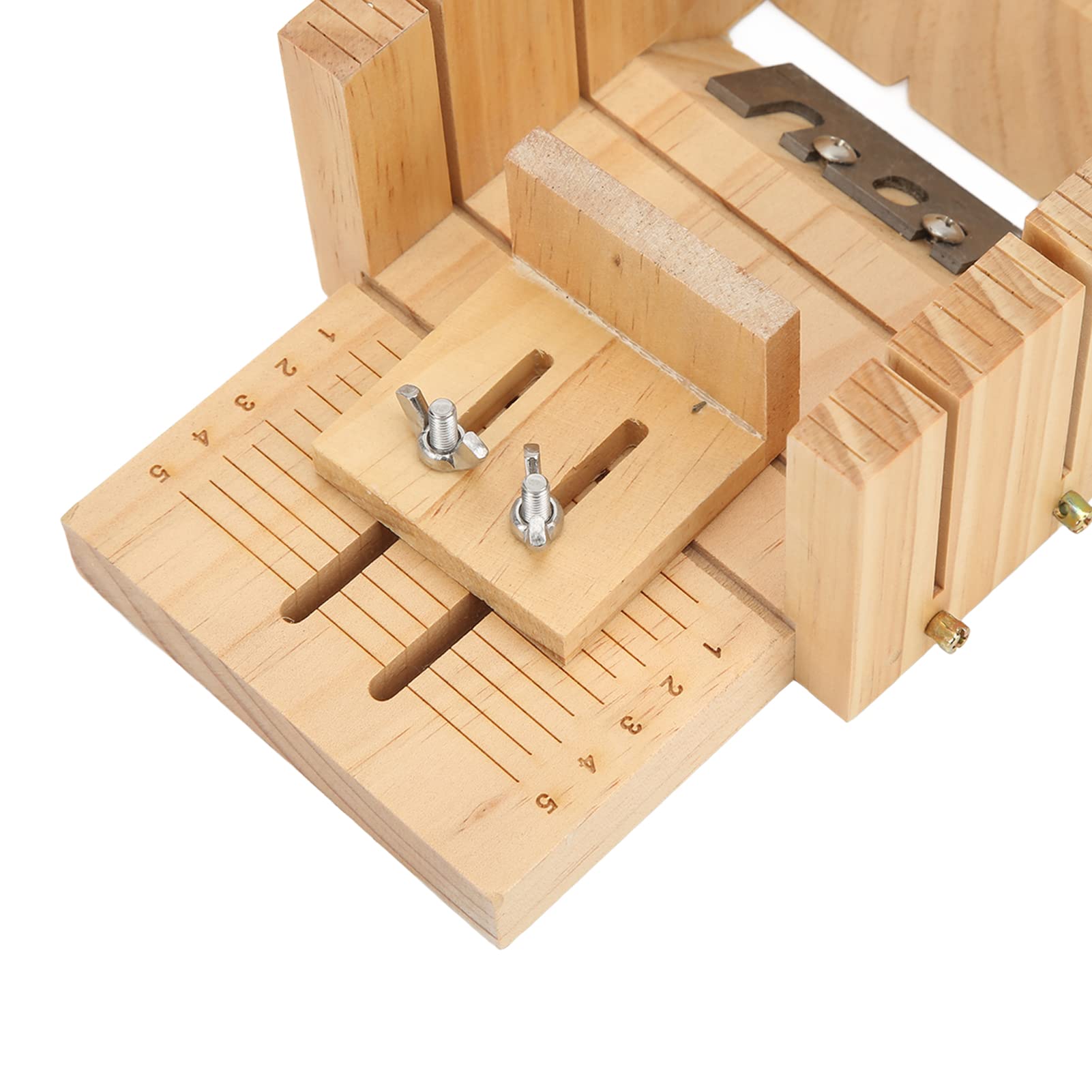 Soap Cutter Kit, Soap Cutter Include Wooden Box Silicone Mold Stainless Steel Cutter Soap Cutter for DIY Soap Making