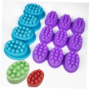 KONTONTY Soap Molds Silicone Shapes Unique Resin Mold Silicone Molds Hand Handmade Soap Mold Soap Kits Making for Adults Soap Molds for Soap Making Soap Making Tools Soap Mold Kit