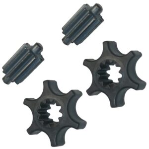 eopzol 525884202 2-pack thumb wheel gear adjusters replacement for 545039501 545090501 fits for poulan pp4620avx pp3516avx pp4218avx es400 sm4218avx sm4518avx