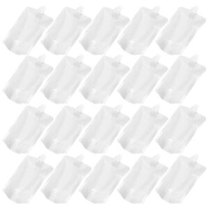 50pcs 250ml drink pouches bags drinks flasks juice bags flasks cruise pouch stand up drink container for cold hot drinks