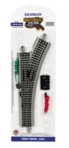 44562 bachmann ho scale train e-z track ns gray right hand rh remote turnout2 .hn#gg_634t6344 g134548ty48135