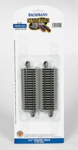 bachmann trains snap-fit e-z track 4.50' straight track (4/card) [並行輸入品]