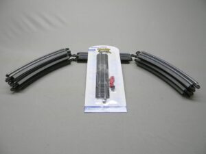 bachmann ho scale e-z track 39" x 57" oval w/ terminal/rerailer section and terminal wires ho gauge