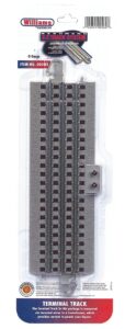 williams by bachmann o gauge e-z track terminal track (pack-1) - o scale