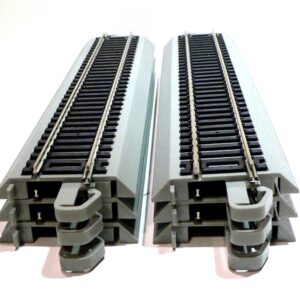 Bachmann HO Scale Bulk EZ-Track w/Nickel Silver Rail 9in Straight (1)