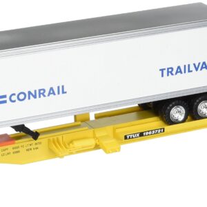 Bachmann Industries Front Runner Intermodal Car with Trailer Conrail O Scale Train