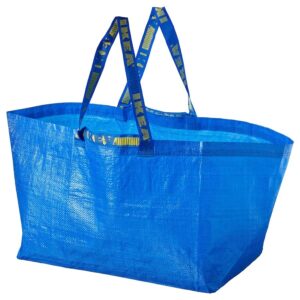 ikea frakta carrier bag, large, blue(pack of 4)