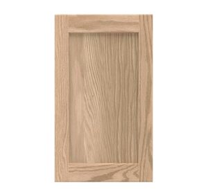 onestock 17.75w x 29h unfinished oak kitchen cabinet door replacement, shaker style