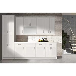 ONESTOCK 17.75W x 29H Unfinished Oak Kitchen Cabinet Door Replacement, Shaker Style