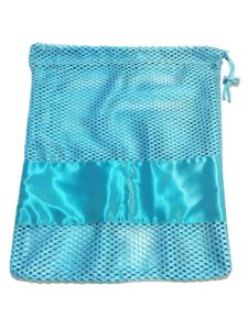 mesh pointe shoe bag,pspsky,sky blue,one-size