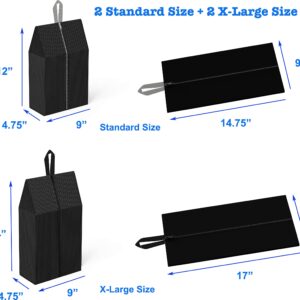 Simple Houseware 4 Pack Travel Shoe Bags