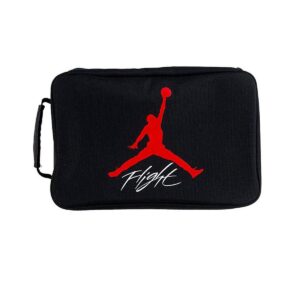 Jordan The Shoe Box Sneaker Storage Bag (One Size, Black/Wolf Grey)