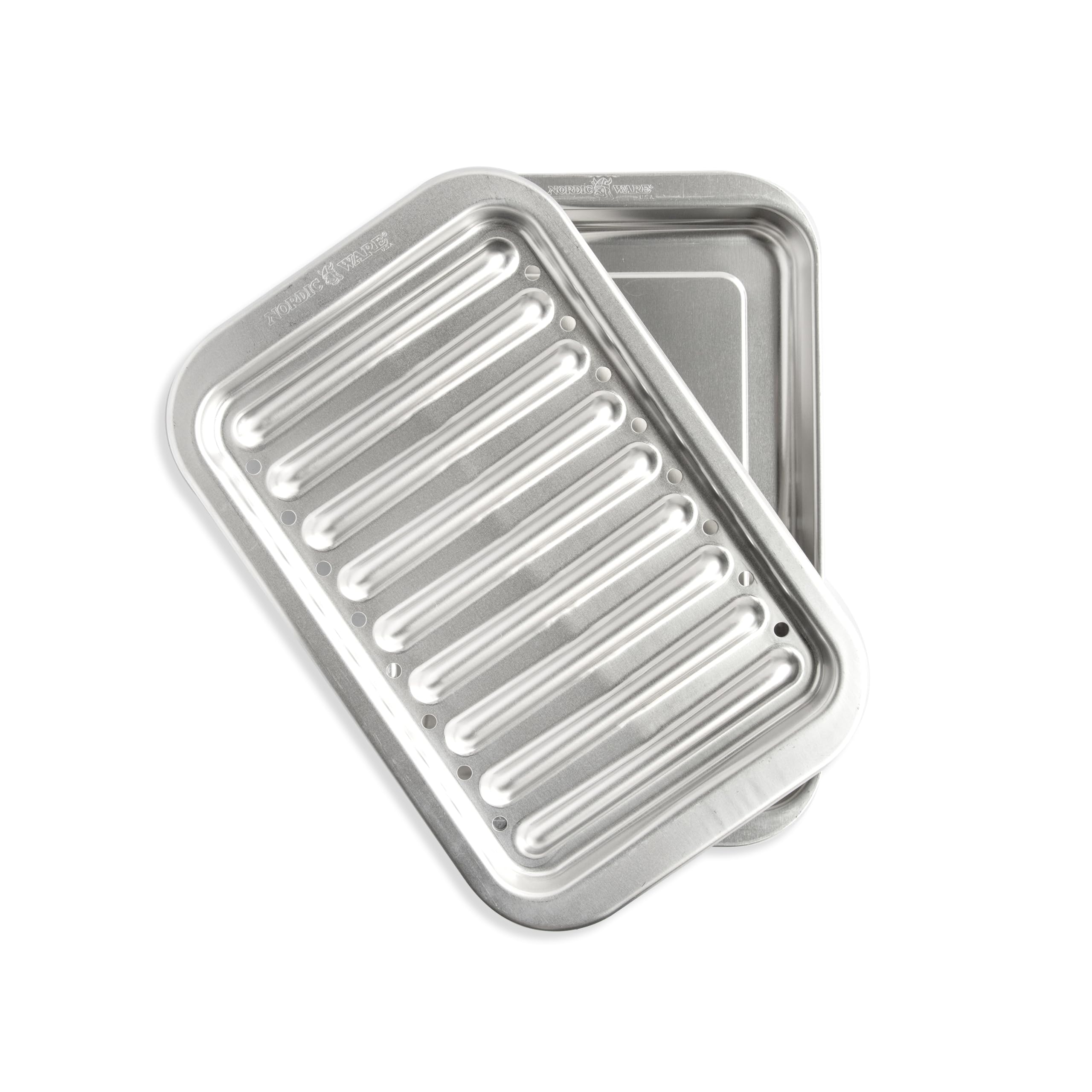 Nordic Ware Naturals Classic Broiler Pan, 2-Piece