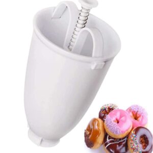 FRJ Plastic Doughnut Donut Maker Machine Mold DIY Tool Kitchen Pastry Making Bake Ware Stainless Steel