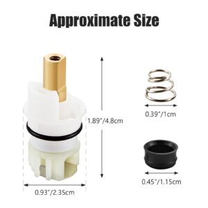 RP25513 faucet stem assembly, Replacement Kit for two handle faucet repair kit, Includes RP4993 Seats and Springs, 4 Pack