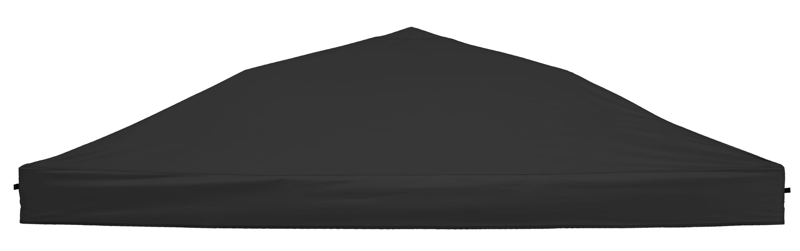 Replacement Canopy Top, 10' x 10' Pop-Up Canopy Top Cover for Canopy Straight Leg Tent Top Cover (1pc Top Cloth Only) Black