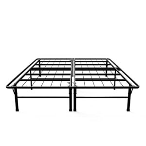 ZINUS SmartBase Heavy Duty Mattress Foundation / 14 Inch Metal Platform Bed Frame / No Box Spring Needed / Sturdy Steel Frame / Underbed Storage, King