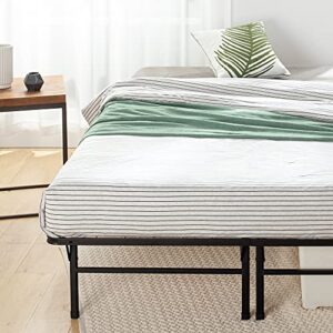 ZINUS SmartBase Heavy Duty Mattress Foundation / 14 Inch Metal Platform Bed Frame / No Box Spring Needed / Sturdy Steel Frame / Underbed Storage, King