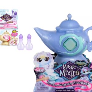 Magic Mixies Glow in The Dark Magic Genie Lamp - Starlight Magic Plus A Magical Mist Refill Pack for Magic Genie Lamp Bundle