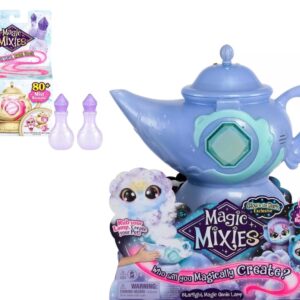 Magic Mixies Glow in The Dark Magic Genie Lamp - Starlight Magic Plus A Magical Mist Refill Pack for Magic Genie Lamp Bundle