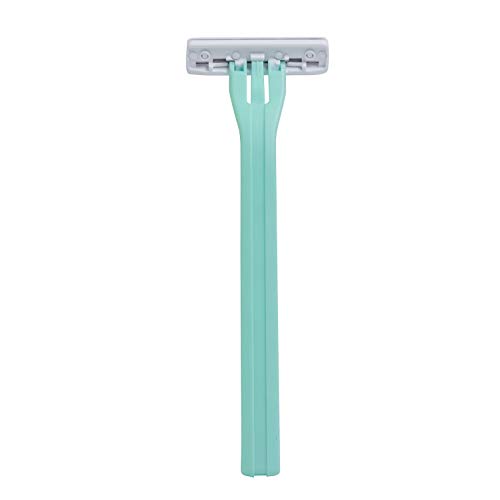 Kai About Face Body Twin Blade Pivoting Disposable Razors; 12 Shavers for Women; Curve-Hugging Pivoting Head with Aloe & Vitamin E Strip, Shaving Razors for Women