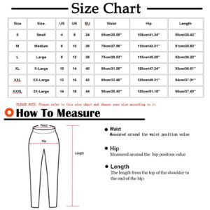 Lightweight Casual Summer Pants for Women Trendy Elastic High Waisted Cotton Linen Cropped Pant Trousers Loose Comfy