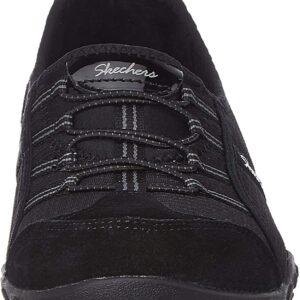 Skechers Sport Women's Breathe Easy Allure Fashion Sneaker,Black,10 M US