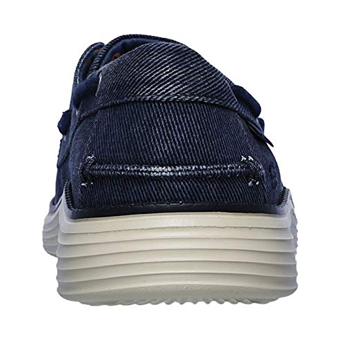 Skechers mens Status 2.0 - Lorano Oxford, Navy, 10.5 US