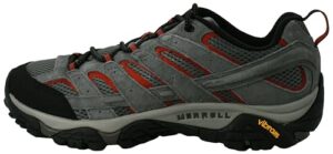 merrell men's moab 2 vent hiking shoe, charcoal grey, 11 m us