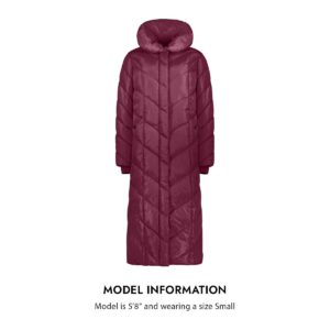 Steve Madden Women's Puffer Coat, Merlot