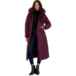 Steve Madden Women's Puffer Coat, Merlot