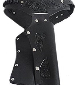 Kids- Hand Tooled Leather Double Holster