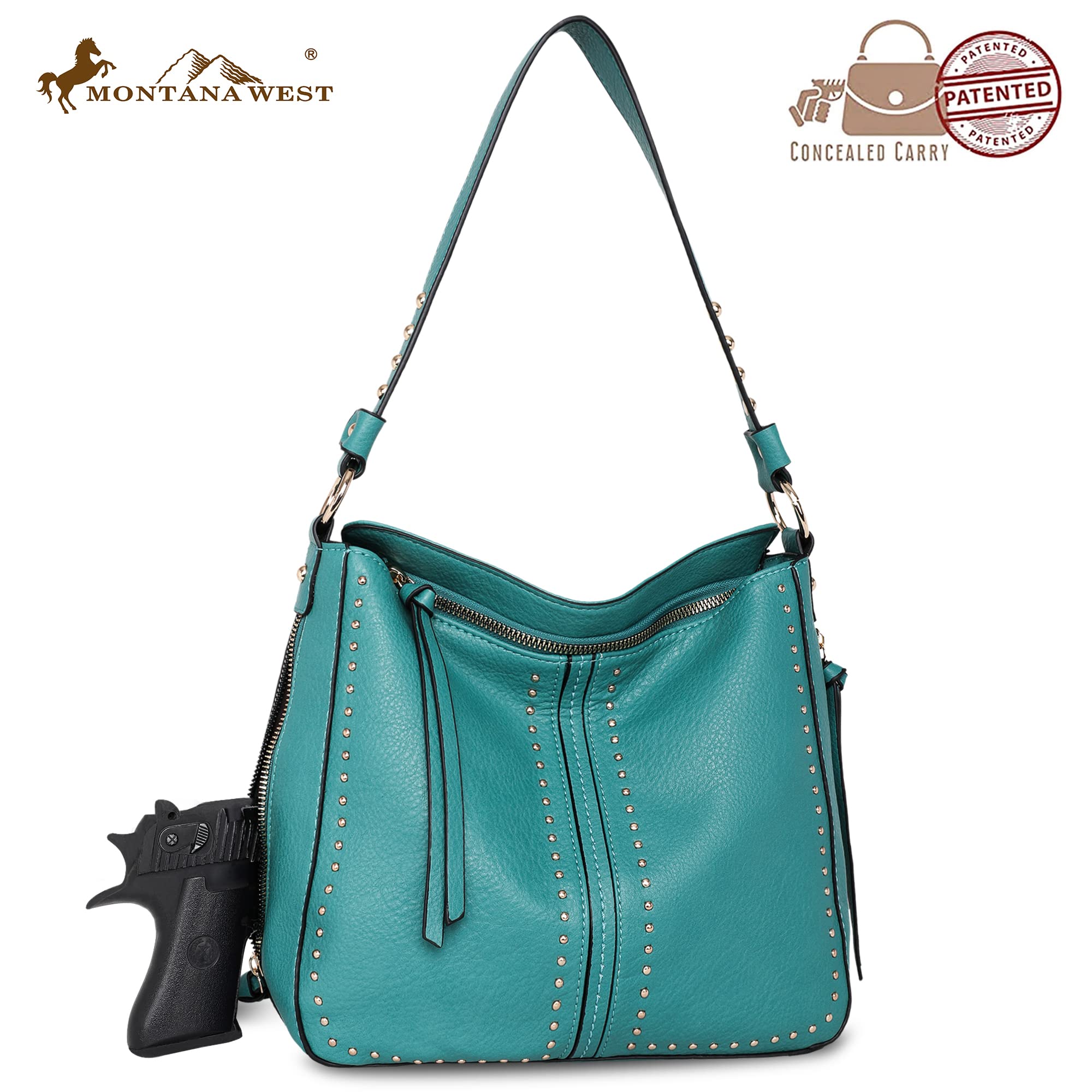 Montana West Purses For Women Crossbody Bag Large Leather Tote Hobo Bags for Women Ladies MWC-1001S-3TQ