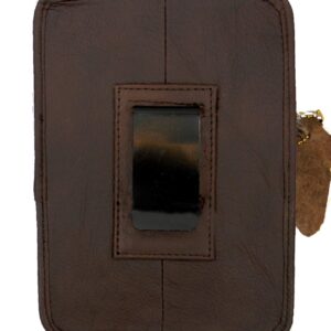 Roma Leathers Belt Pistol Concealed Carry Pack (Brown, 5.5" X 4.5"x 1.5")