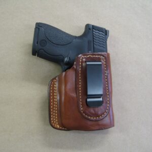 Taurus 709/740 Slim with Laser IWB Molded Leather Waistband Concealed Carry Holster CCW TAN RH