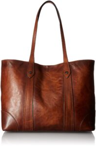 frye womens melissa shopper shoulder handbag, cognac, one size us