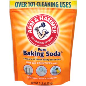 arm & hammer pure baking soda, 5 lb