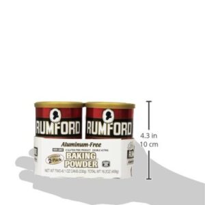 Rumford Baking Powder, 8.1 Ounce (Pack of 2)